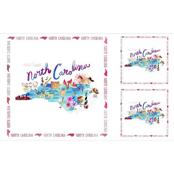 Nc State Cotton Fabric - Etsy