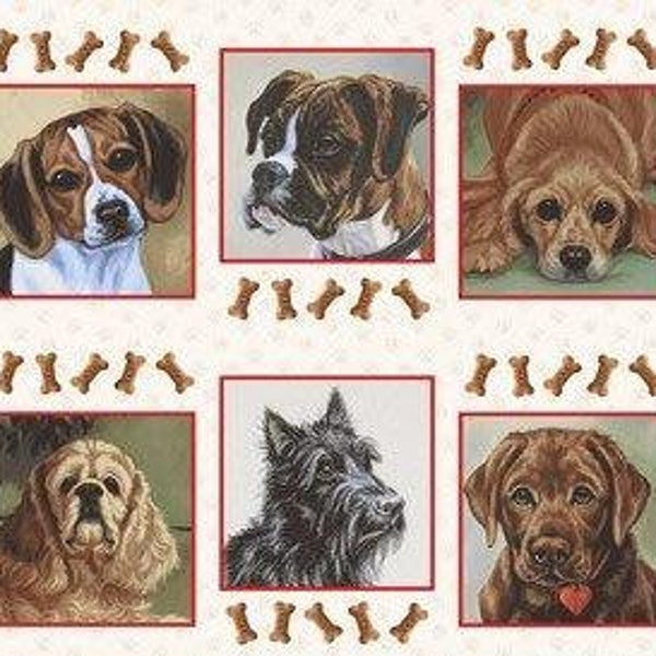 Dog Fabric Panels - Etsy
