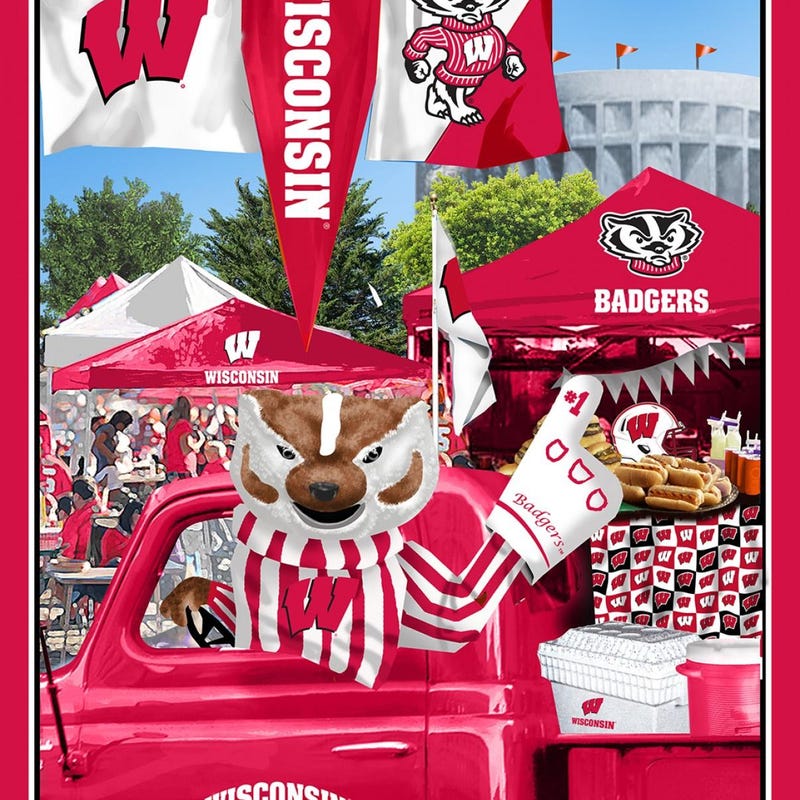 Wisconsin Badger - Etsy