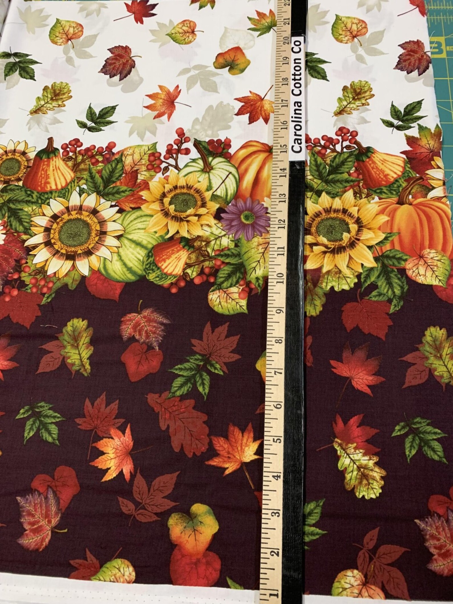 Harvest, Pumpkins, Sunflowers, Fall, Autumn 100% Cotton Fabric! - Etsy