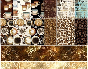 Espresso Latte Fabric - Etsy