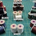 Americana Quilting Thread Spools 100% Glaced Cotton 3 Ply 50 Weight 150 ...
