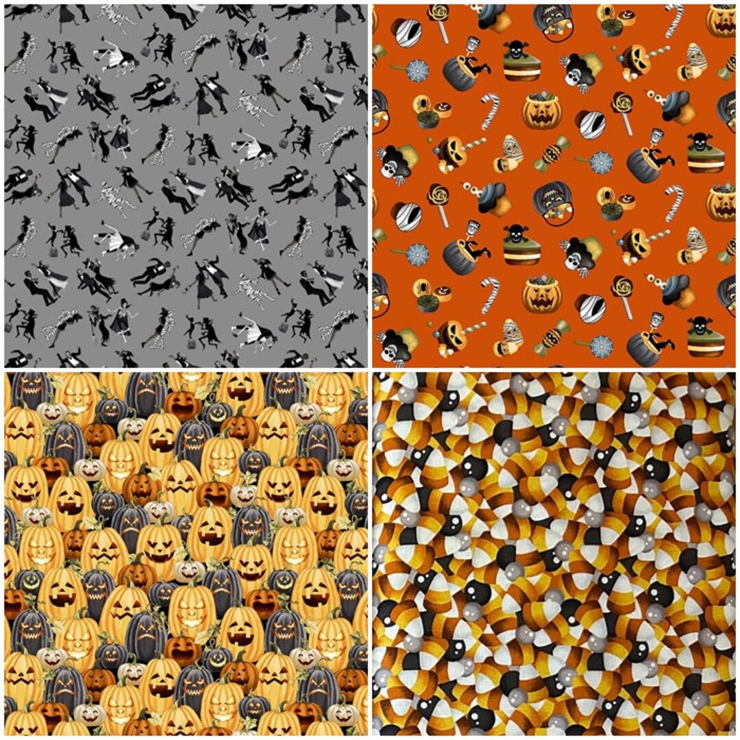 Halloween Ball, Frankenstein, Mummies, Vampires, Skeletons, Candy Corn ...