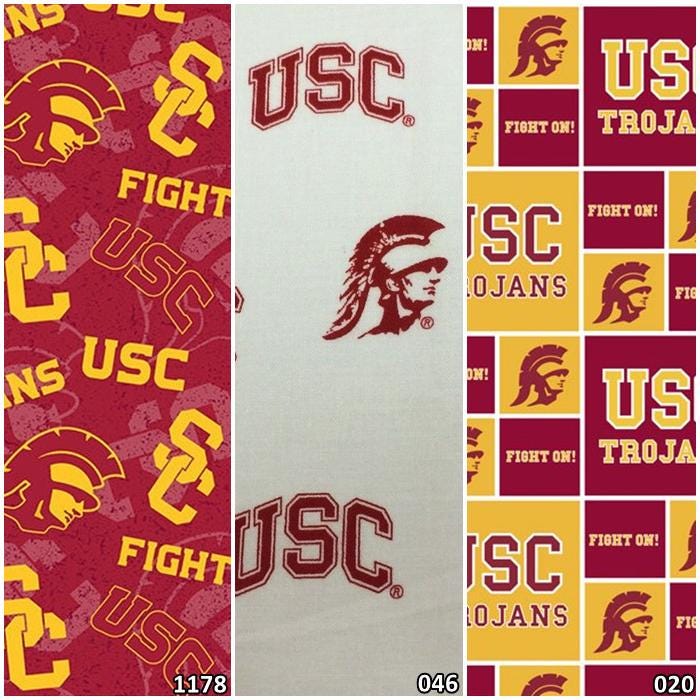 NCAA University of Southern California Trojans Cardinal Red & Gold ...