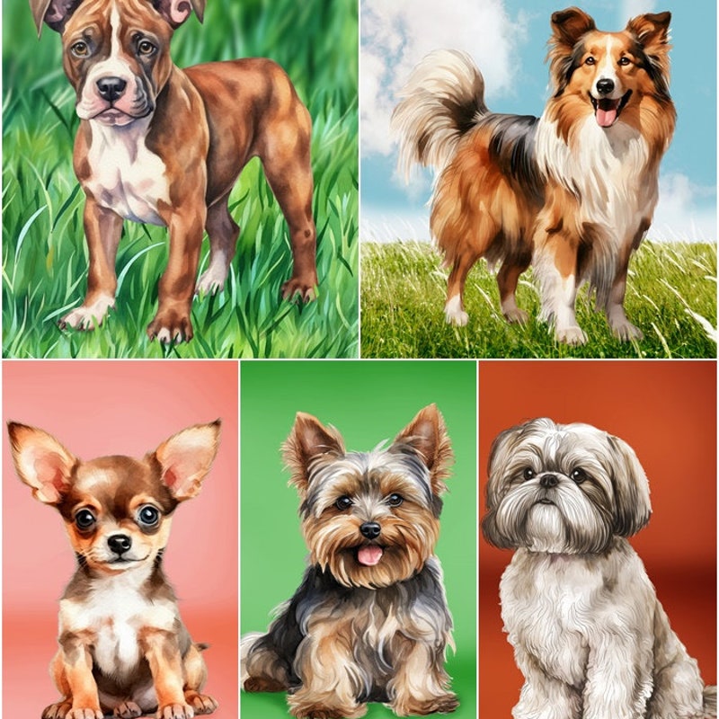 Dog Fabric Panels - Etsy