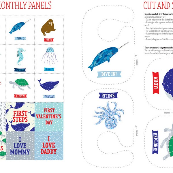 Moda Milestones Fabric - Etsy