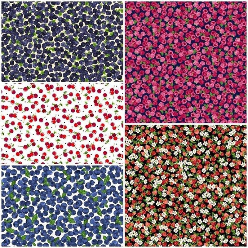 Fruit Fabric - Etsy