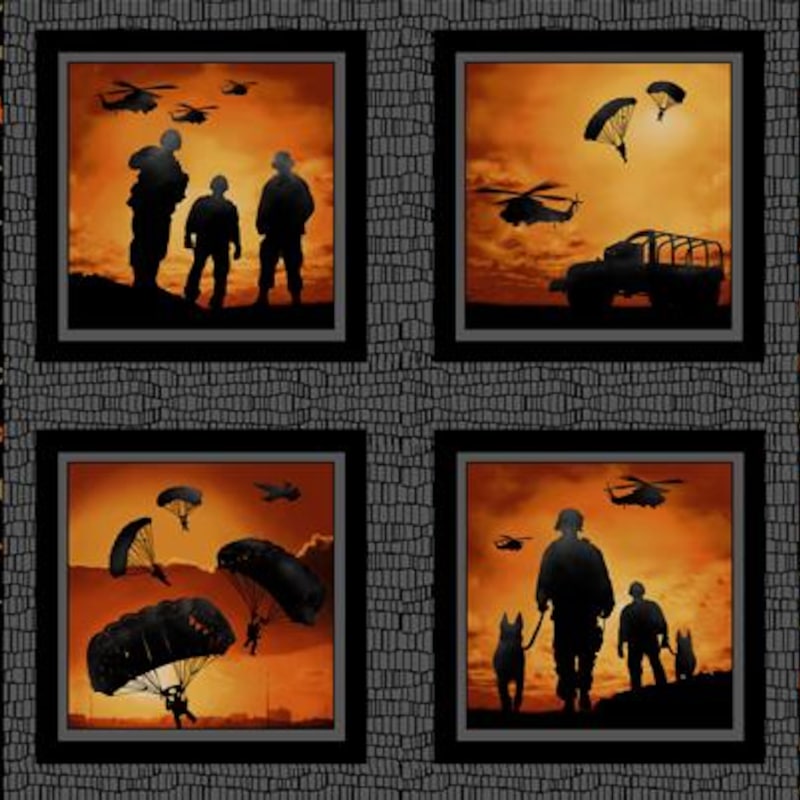 Air Force Quilt Panels - Etsy