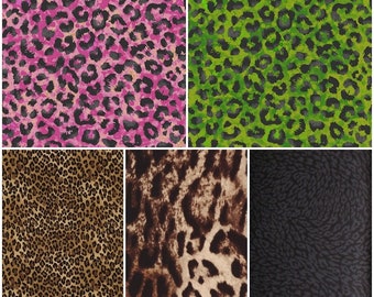 Leopard fabric | Etsy