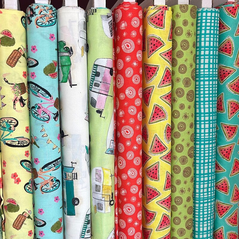 Bicycle Fabric - Etsy