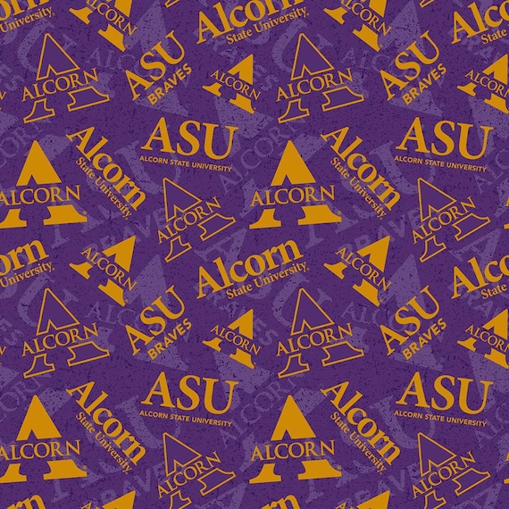 NCAA Alcorn State University Purple & Gold Bravehawks College | Etsy