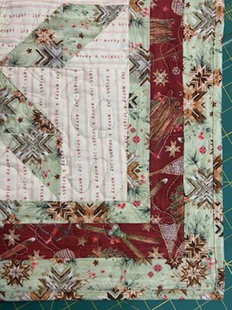 Snowflake Ski Lodge Winter Cabin Wood 100% Cotton Fabric! 7 Styles - Etsy