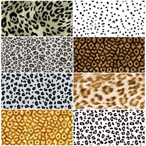 Leopard Fabric - Etsy