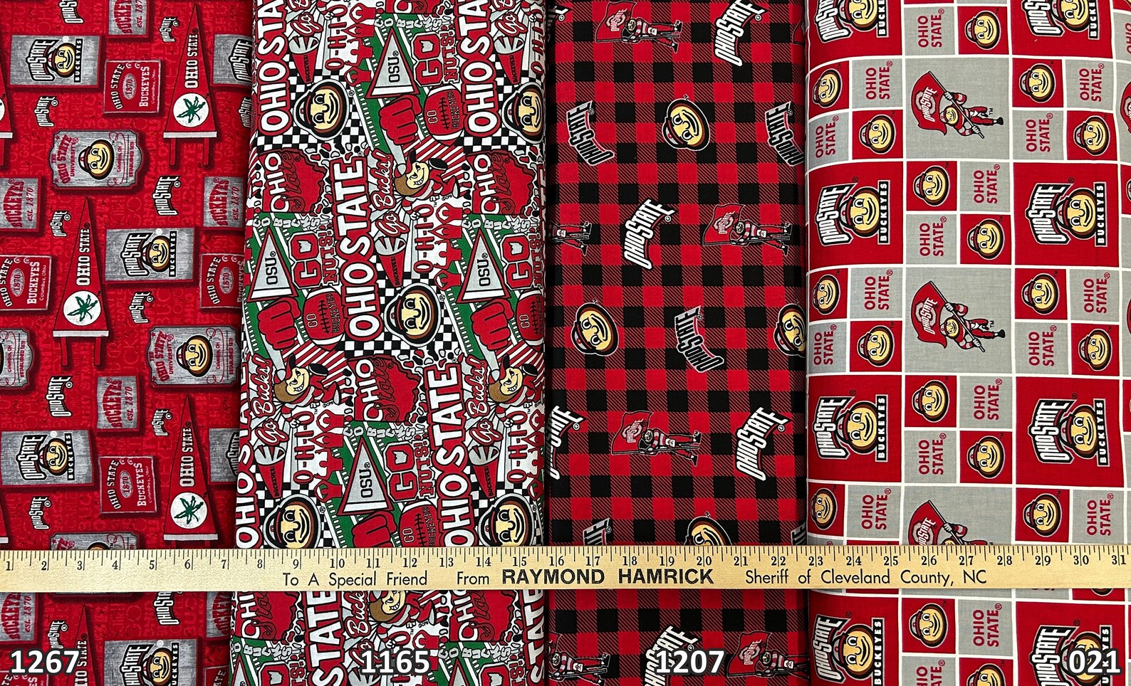 NCAA the Ohio State University Buckeyes Red & Black College - Etsy