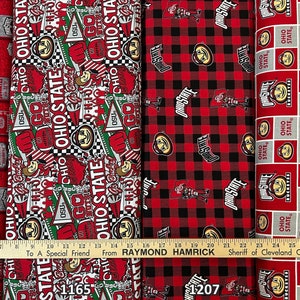 NCAA the Ohio State University Buckeyes Red & Black College - Etsy