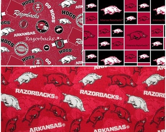 Razorbacks Fabric | Etsy