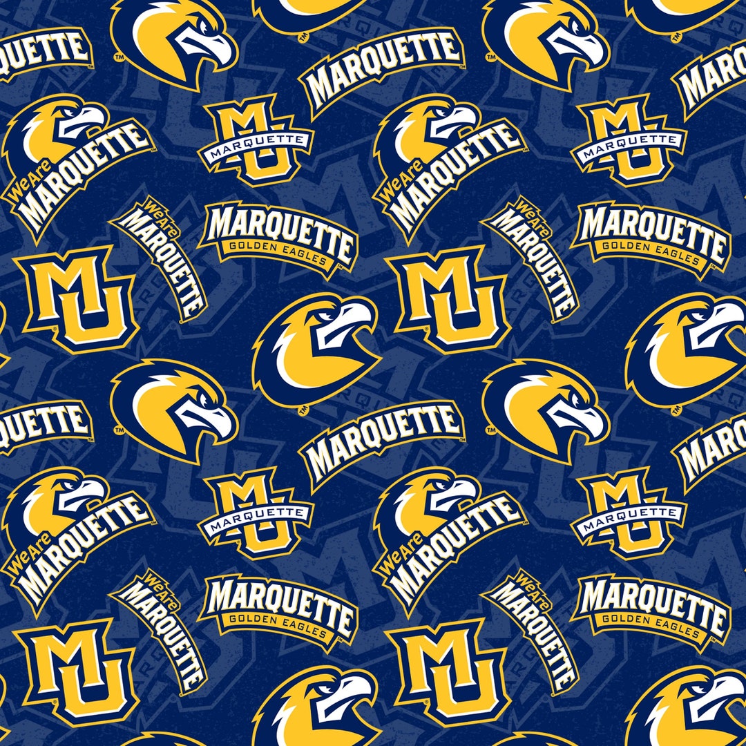NCAA Marquette University Golden Eagles 1178 Blue & Gold WI College ...