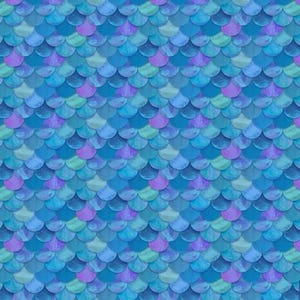 Ahoy Mermazing Mermaids Lingo 100% Cotton Fabrics! 6 Styles - Etsy