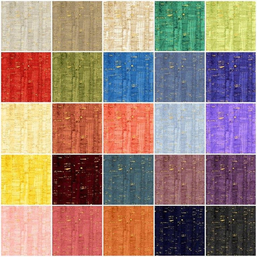 Uncorked 100% Cotton Fabric With Metallic Gold Accents Fabric That ...