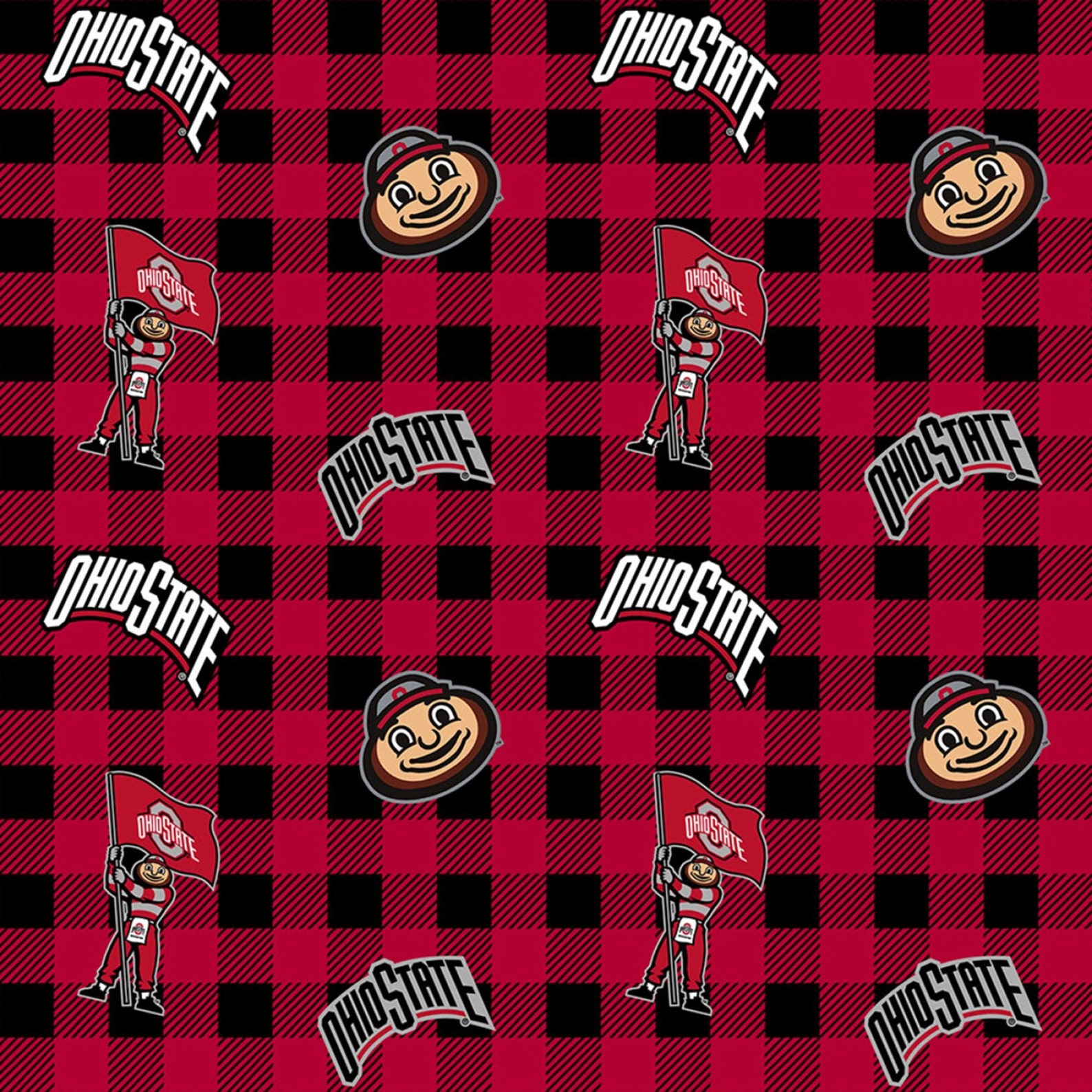 NCAA the Ohio State University Buckeyes Red & Black College - Etsy