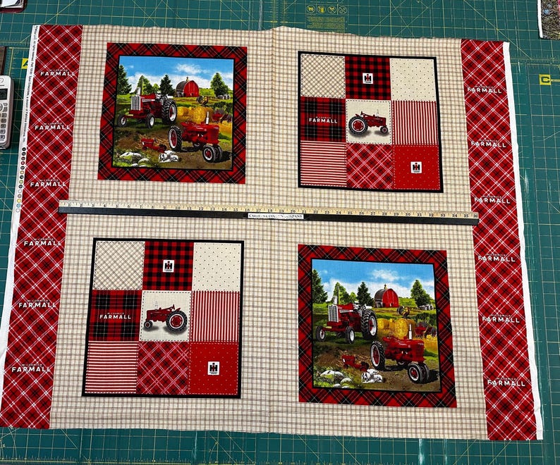 Farmall 10524 American Faith 100% Cotton Fabric by 36" Panels! - Etsy