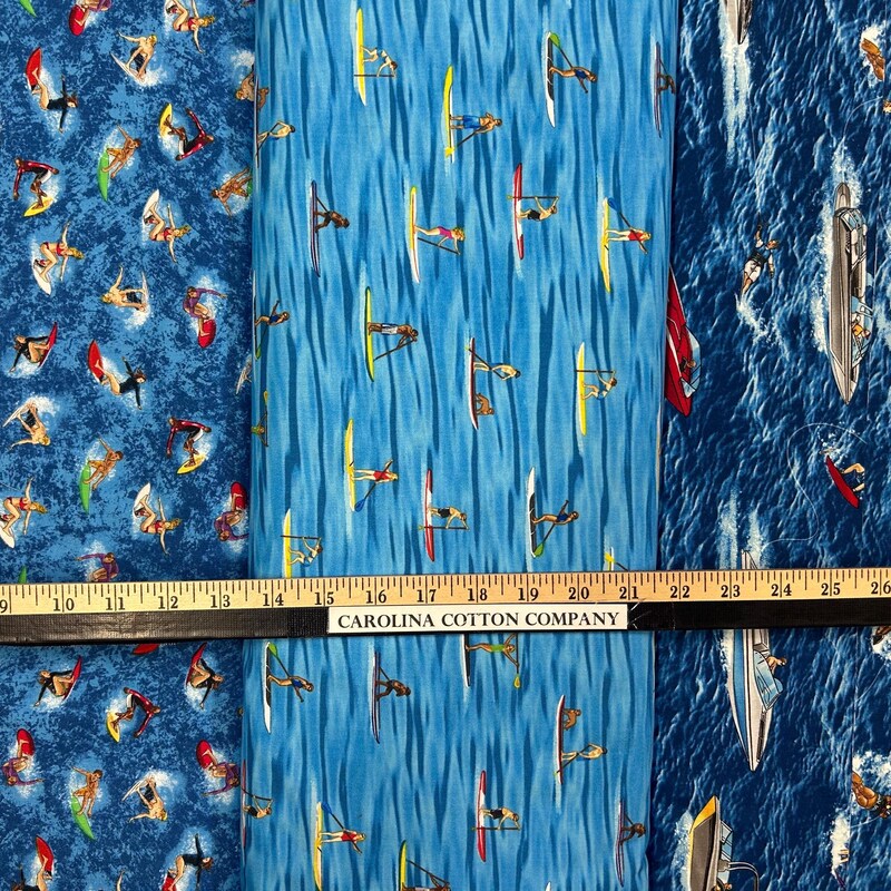 Surfing Fabric - Etsy