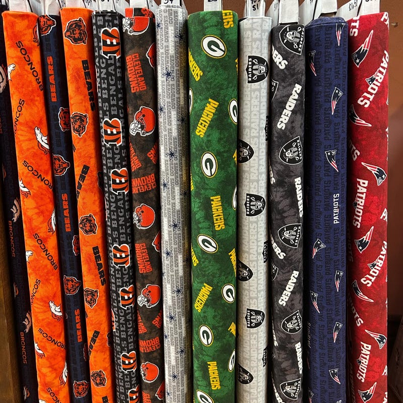 Broncos Minky Fabric - Etsy