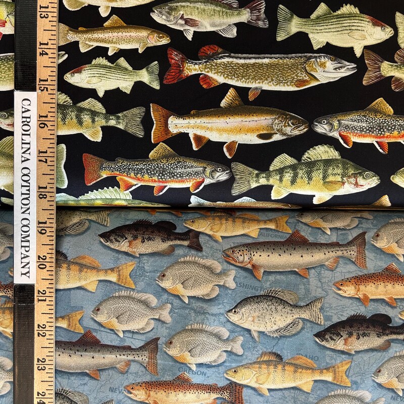 Trout Quilt - Etsy
