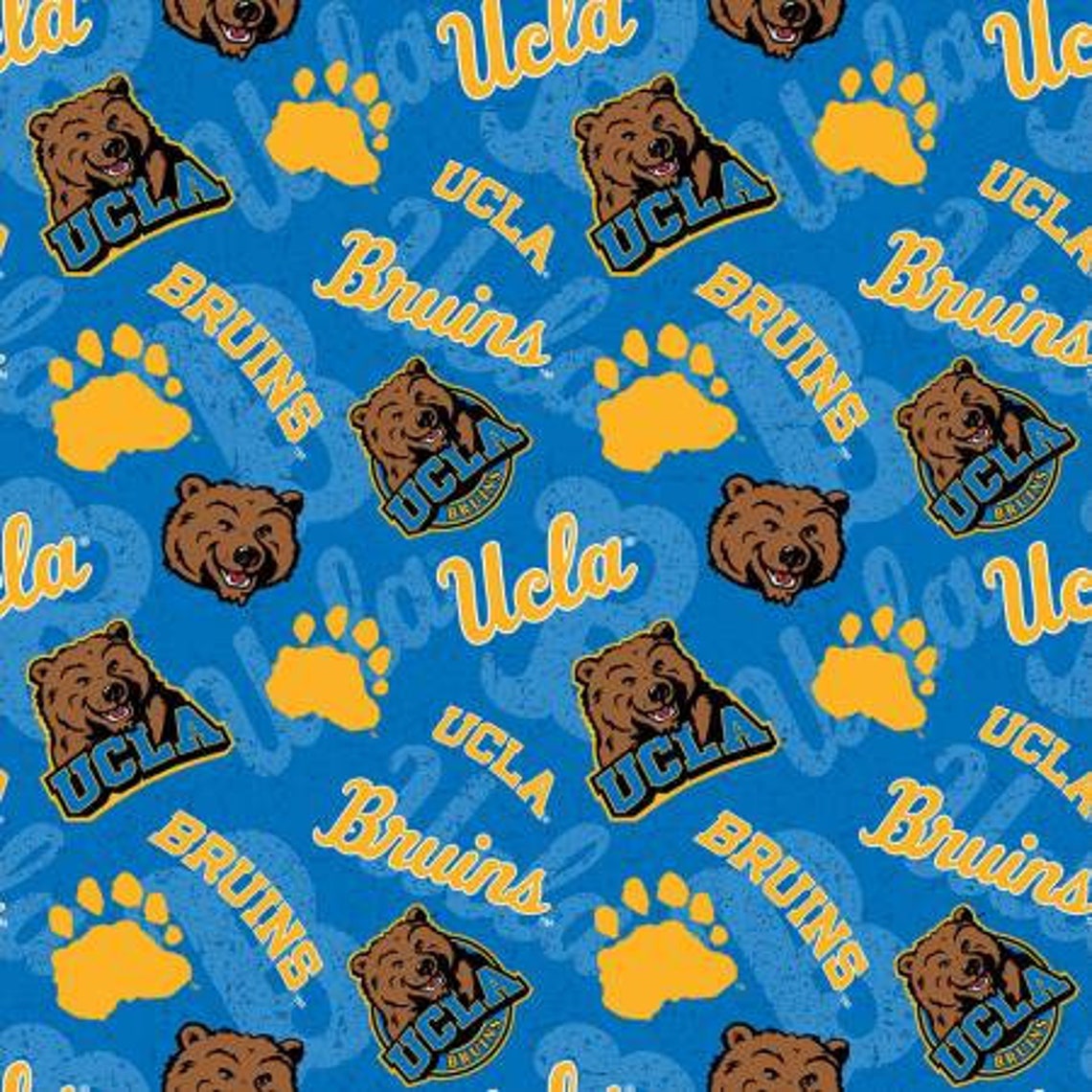 NCAA University of California Los Angeles UCLA Bruins Blue & - Etsy