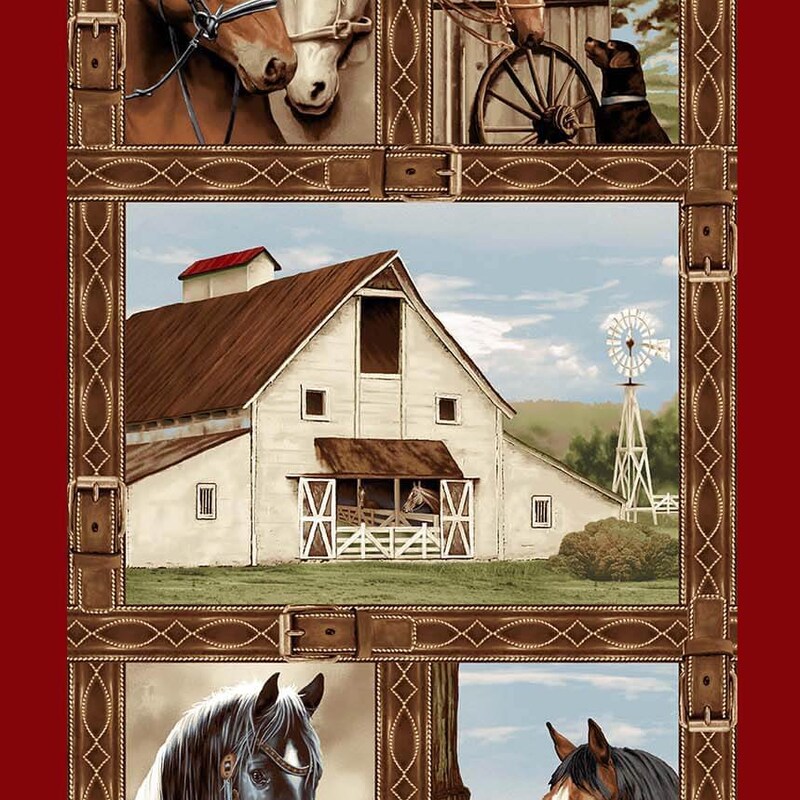 Cowboy Quilt Panel - Etsy