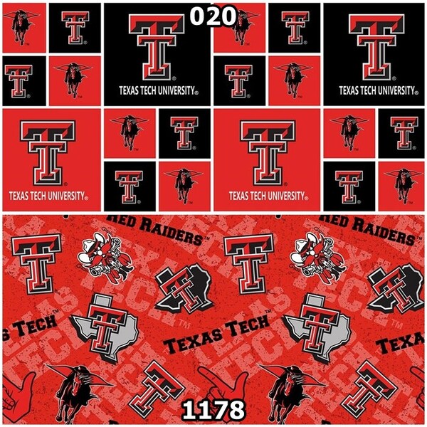 Texas Tech Embroidery - Etsy