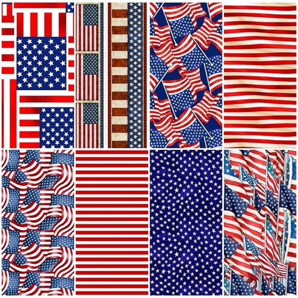American Flag Fabric - Etsy