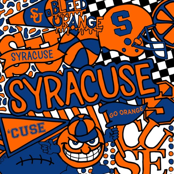 Orangemen Logo VINTAGE 1990s Syracuse Orangemen Sports Specialties