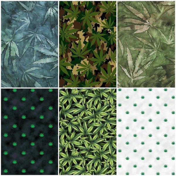 Marijuana Fabric - Etsy Canada