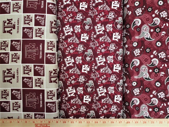 NCAA Texas A&M University Aggies Maroon College Logo 100% - Etsy