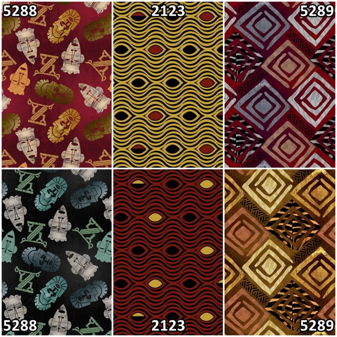 African Inspired Akan Kente Tribal Prints 100% Cotton - Etsy