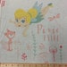 Disney Peter Pan or Tinkerbell Growth Chart 18" 100% Cotton Fabric ...