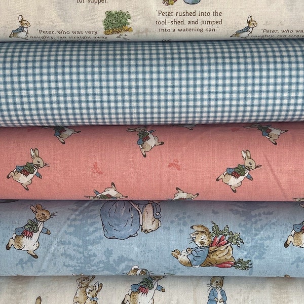 Fabric Peter Rabbit - Etsy