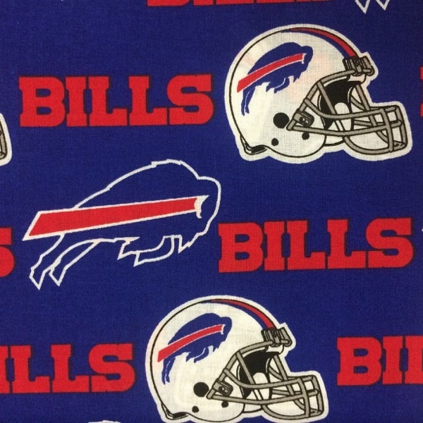 Buffalo Bills Fabric - Etsy