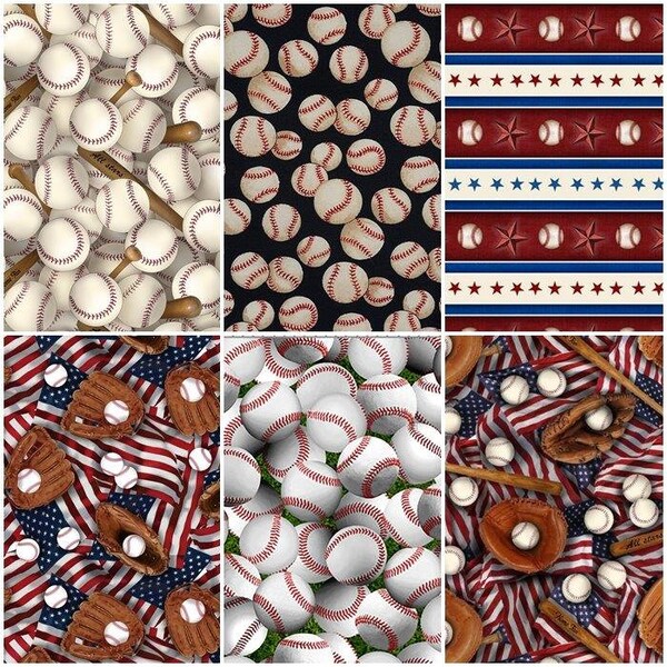Baseball Fabric - Etsy