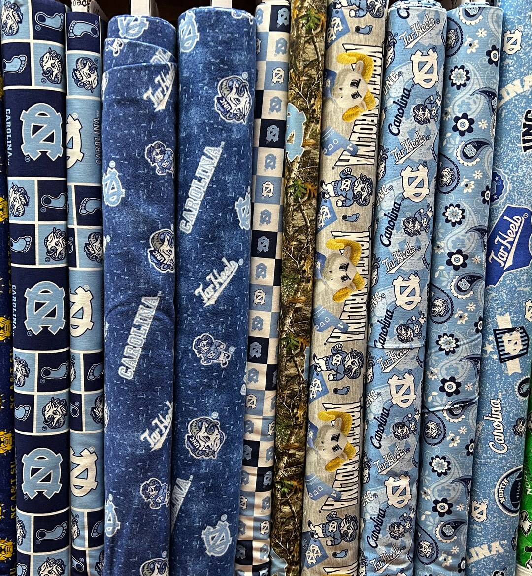 NCAA University of North Carolina UNC Tarheels College Logo 100% Cotton ...