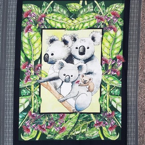 Australian Kangaroo, Platypus, Wombat, Kiwis, Koalas #28051-K 100% ...