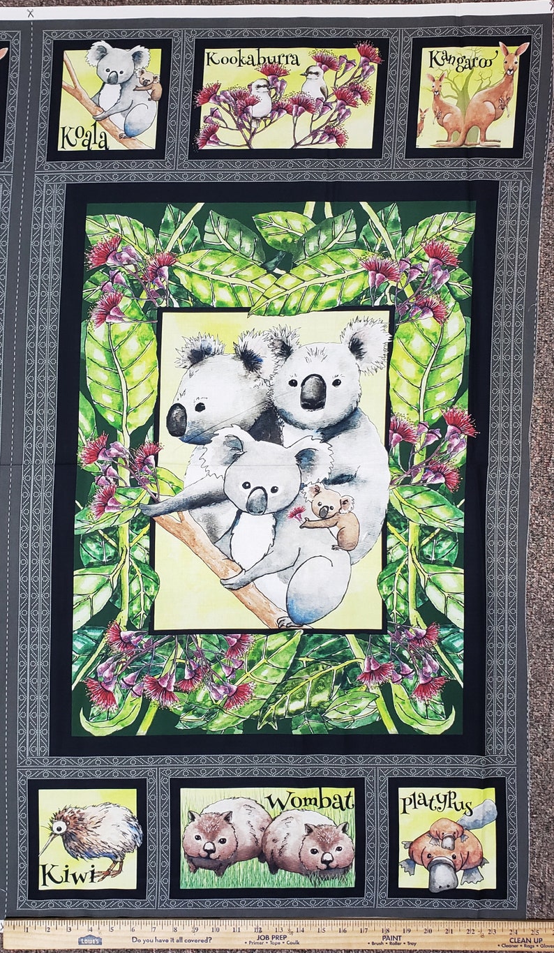 Australian Kangaroo Platypus Wombat Kiwis Koalas 28051-K - Etsy