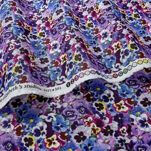 Spring Blooms Botanical Flowers Floral Garden 100% Cotton - Etsy