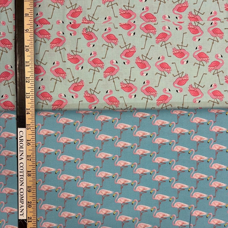 Flamingo Fabric - Etsy