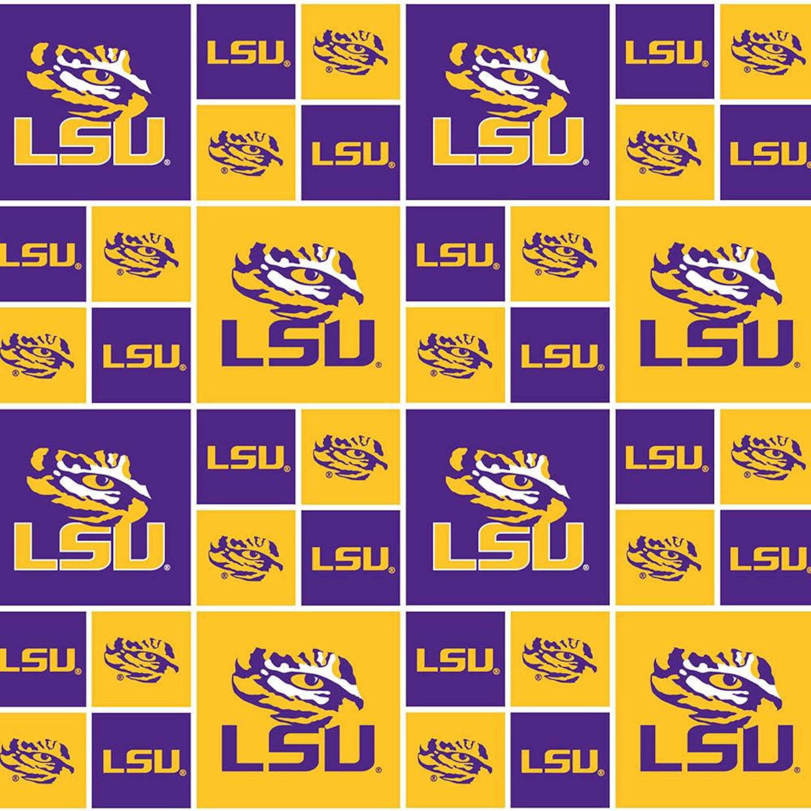 NCAA Louisiana State University LSU Tigers Purple & Gold - Etsy