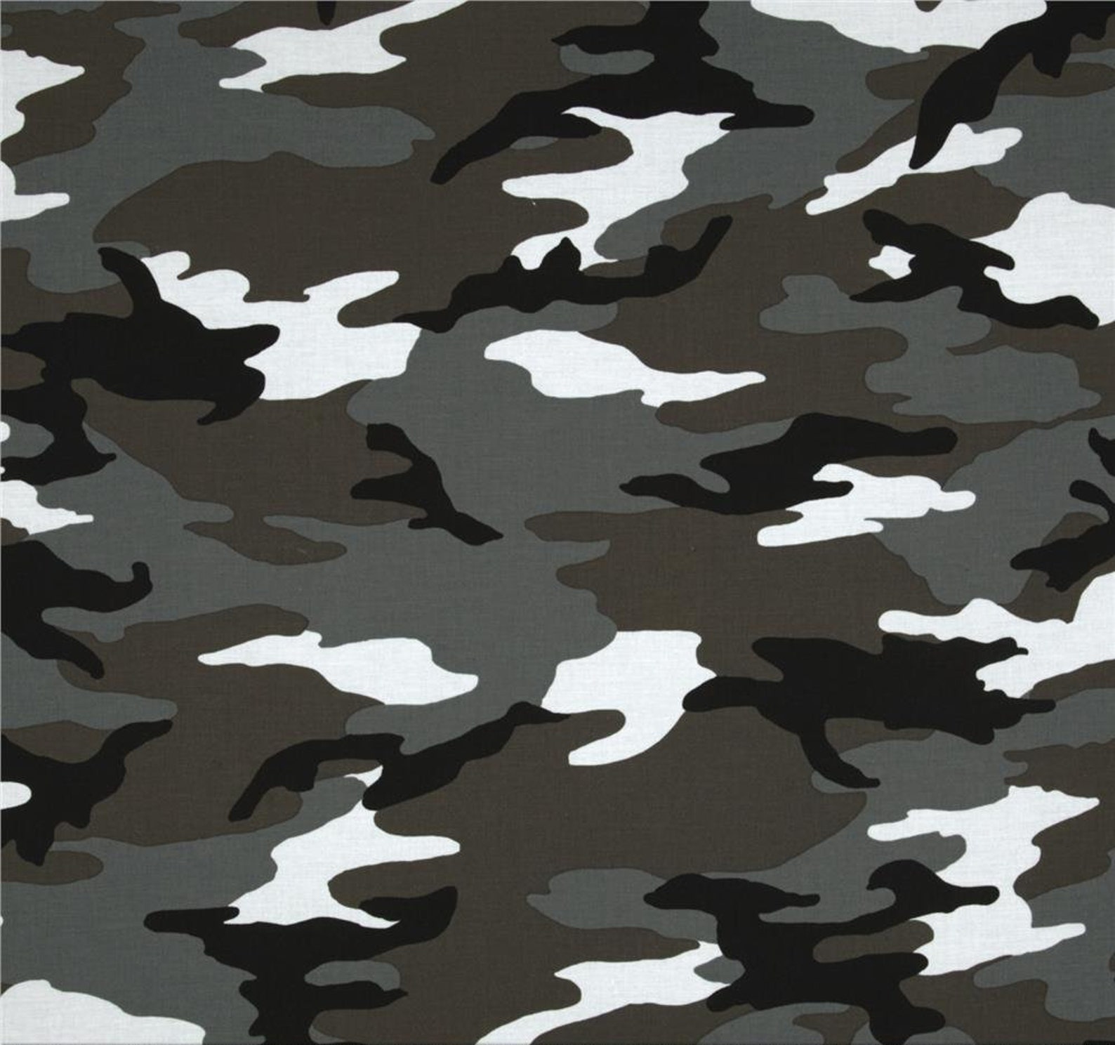 Camo Camouflage Disguise Fashion & Hunting 100% Cotton | Etsy