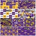 NCAA Louisiana State University LSU Tigers Purple & Gold College Logo ...