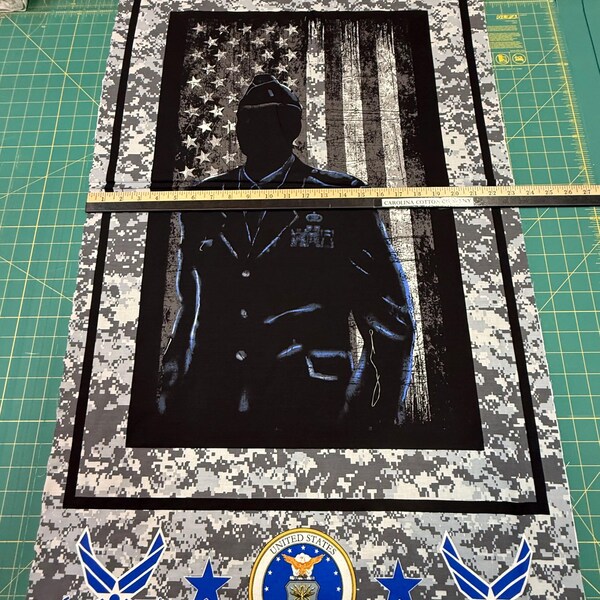 Military Quilt Panel - Etsy