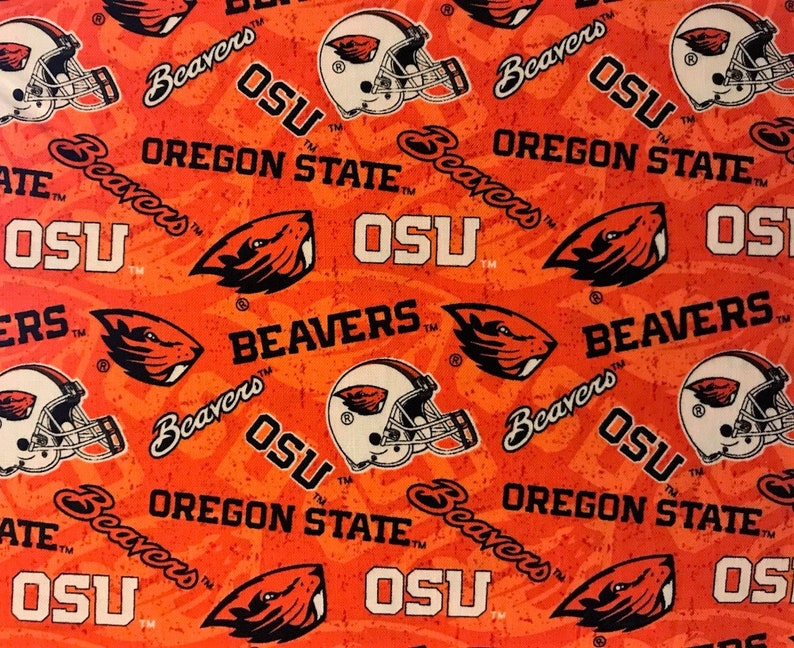 NCAA Oregon State University OSU Beavers Orange & Black | Etsy